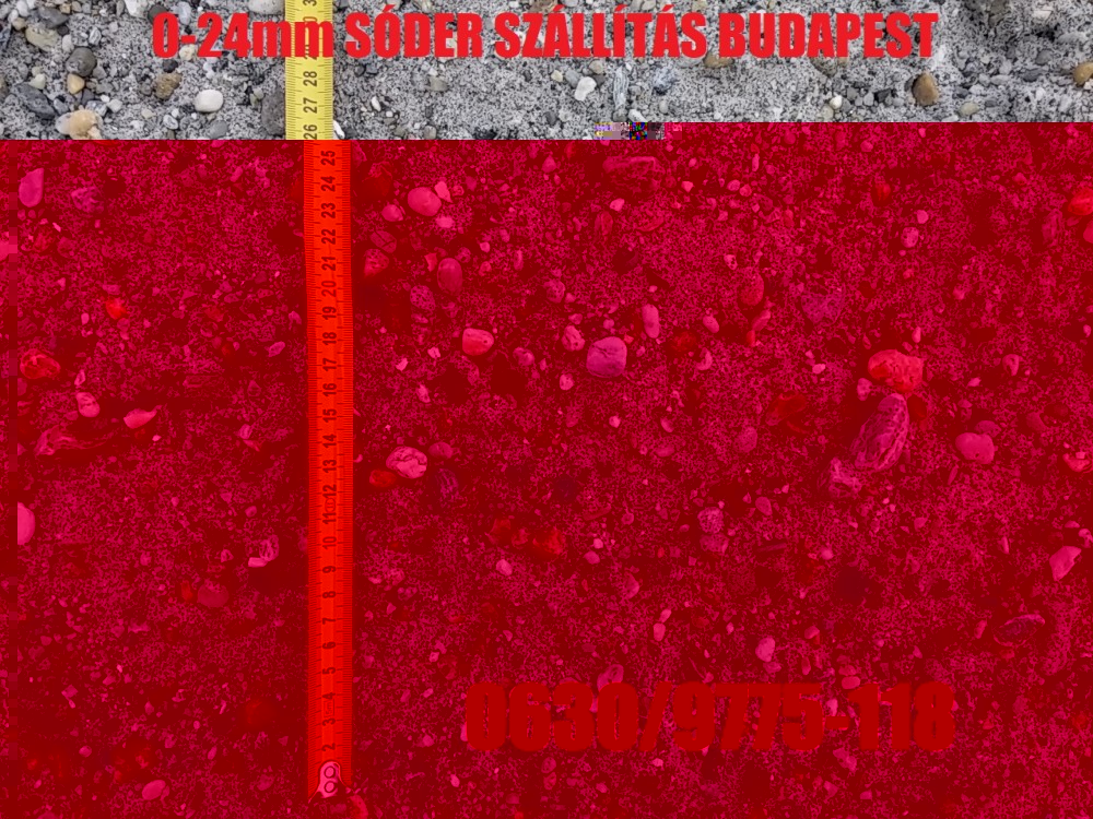 0-24 sóder ár Budapest általános sóder alap betonozáshoz
